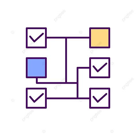 Algorithm Rgb Color Icon Blue Line Cyberspace Vector Blue Line