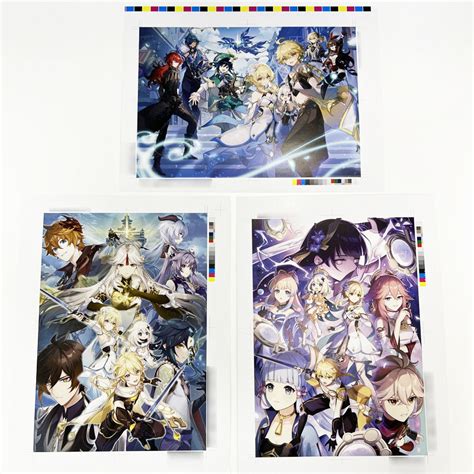 Pash編集部 On Twitter Rt Magazinepash 【原神 ファンブック】 ご好評いただいている特典カードの実物