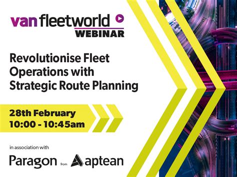 Greggs Transport Manager To Speak At Strategic Route Planning Webinar