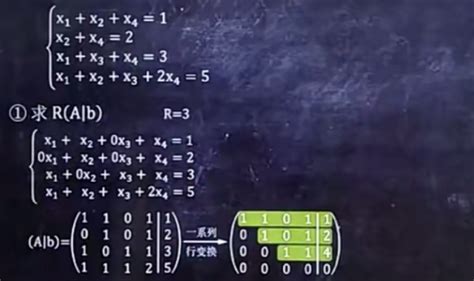 线代【解方程组】 猴博士爱讲课线代 方程 Csdn博客