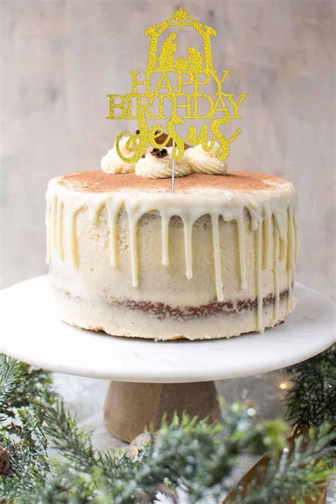 Buy Happy Birthday Jesus Cake Topper Gold Glitter Jesus Birthday Cake
