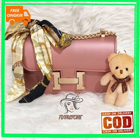 Jual JUAL TAS IMPORT JAKARTA JELLY MATTE H ASHANTY HA20 FREE SYAL DAN