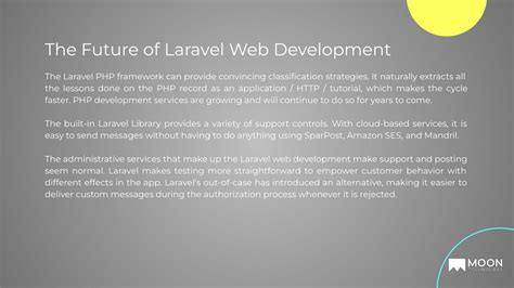 Ppt Laravel Web Development Complete Guide For App Development