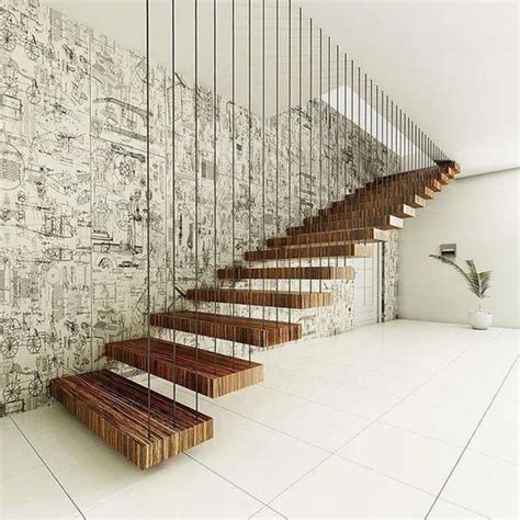 Marble Floating Stair Modern Floating Staircase Tread Floating