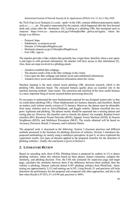 Pdmlp Phishing Detection Using Multilayer Perceptron Pdf