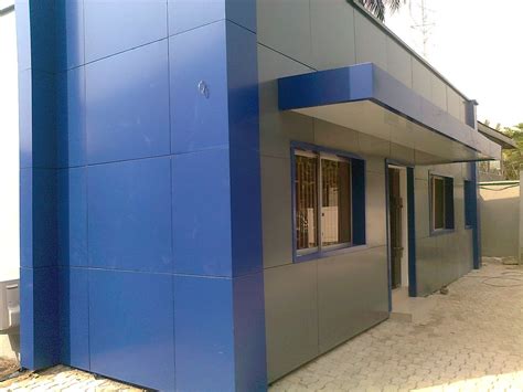 External Aesthetic And Protective Cladding With Entrance Cantilever