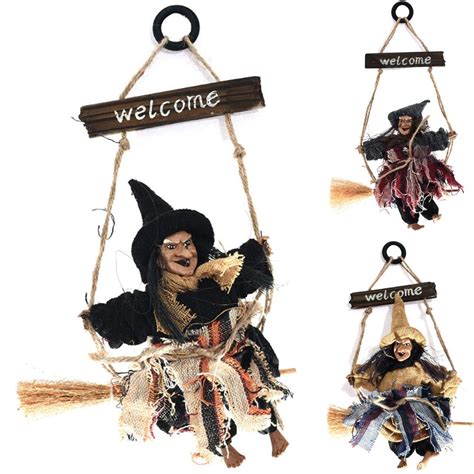Bruxinha Welcome Halloween Com Movimento Luz E Som 1 Unidade