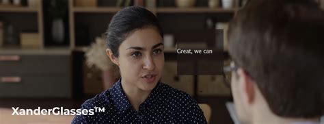 Xanderglasses Subtitling Smart Glasses Future Of Interface
