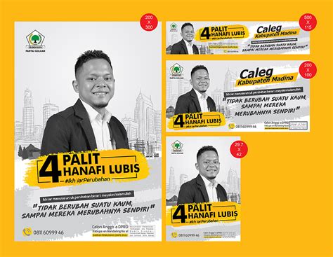 Detail Desain Banner Caleg Keren Koleksi Nomer 14