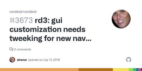 Rd3 Gui Customization Needs Tweeking For New Nav Scheme · Issue 3673