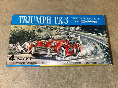 RARE 1960 ISSUE Hubley Triumph TR 3 150K 170 Complet Non Construit