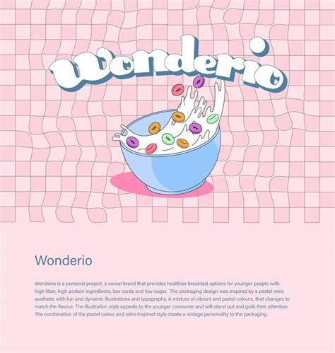Wonderio Cereal Packaging On Behance Cereal Packaging Graphic