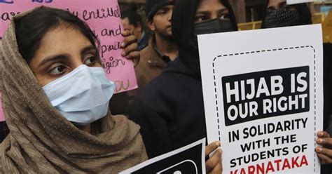 Hijab Ban In India Sparks Outrage Protests Human Rights Watch