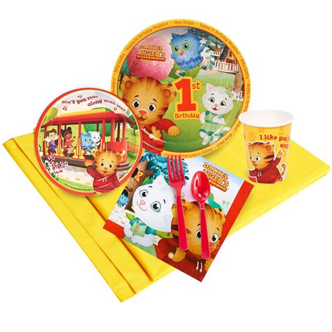 Daniel Tigers Neighborhood 1st Birthday Party Pack