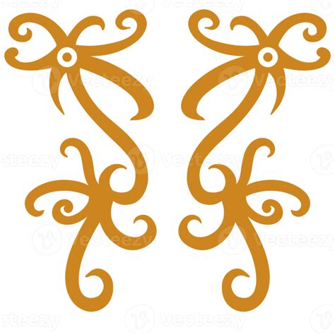 Typical Kalimantan Batik Motifs 16582694 Png