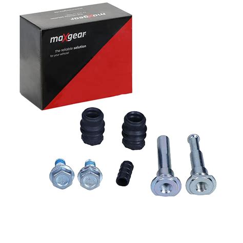 MAXGEAR BREMSSATTEL FÜHRUNGSHÜLSEN SATZ VORDERACHSE HINTERACHSE PASSEND FÜR
