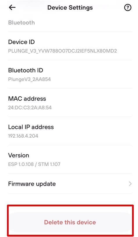 Deleting Your Plunge All In From The App Plunge Support