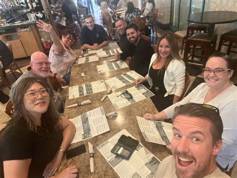 Lunch With The Team To Celebrate Tyler Smelcers Promotion Congratulations Emily Valdez