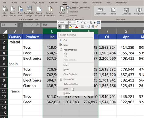 How To Group Columns And Rows Excel And Adam