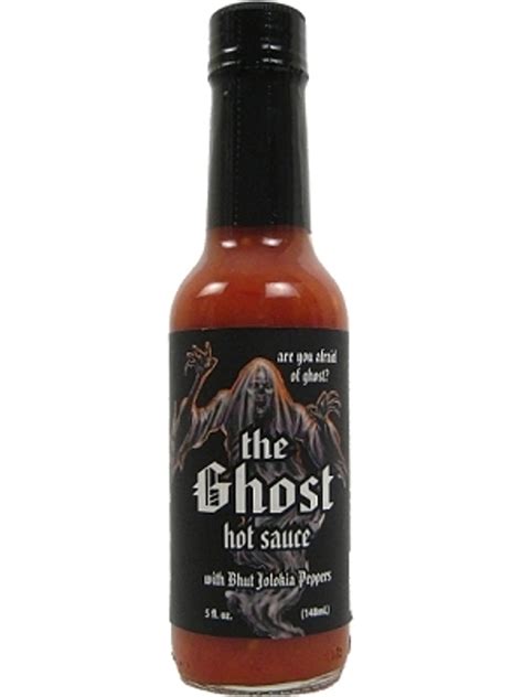 The Ghost Hot Sauce W Bhut Jolokia Pepper