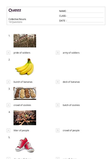50 Nouns Worksheets For 3rd Grade On Quizizz Free Printable
