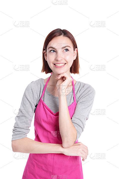 快乐的年轻家庭主妇
