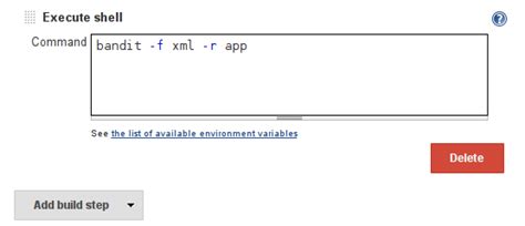 Jellys Blog Openstack Bandit Jenkins Integration