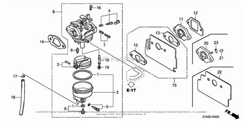 Honda Gc190 Pressure Washer Carburetor Diagram
