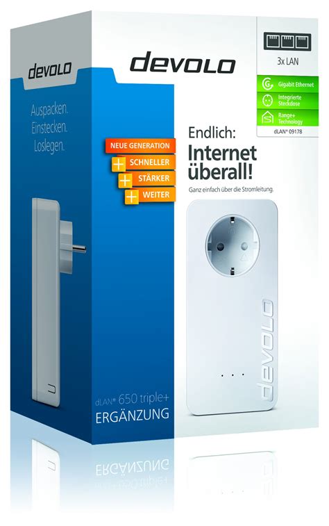 Devolo Mit Schnellem Powerline Adapter Hartware