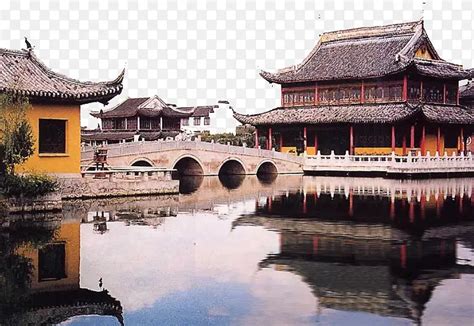 周庄古镇风情PNG图片素材下载 图片编号qdoneklb 免抠素材网