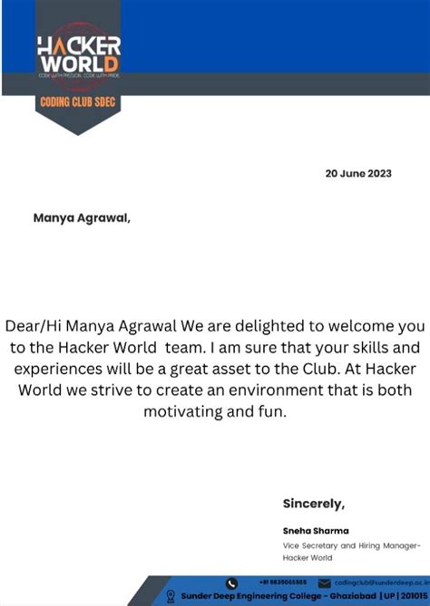 Manya Agrawal On Linkedin Hackerworld Coding Leadership Learning