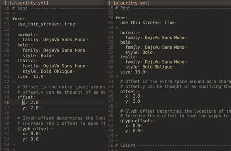 Config For Font Offset And Font Glyph Offset No Longer Works Issue