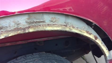 Ford Escape Wheel Well Rust Repair