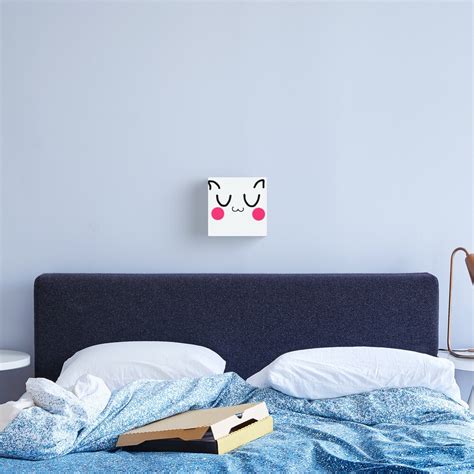 Kawaii Uwu Cute Uwu Face Emoji Meme Meaning Canvas Print For Sale By