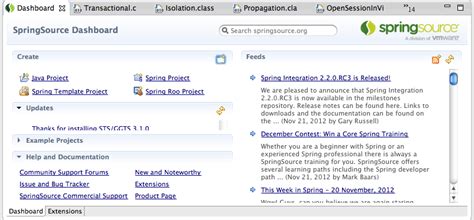 Spring Tool Suite Missing Spring Mvc Project Template Stack Overflow