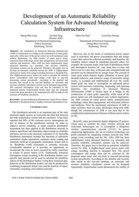 Pdf Development Of An Automatic Reliability Calculation System For