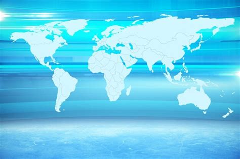 Premium Photo Abstract Map