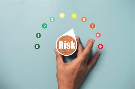 Premium Photo Top View Of Risk Wording On Wooden Cube Block Stop