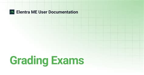 Grading Exams Elentra Me User Documentation