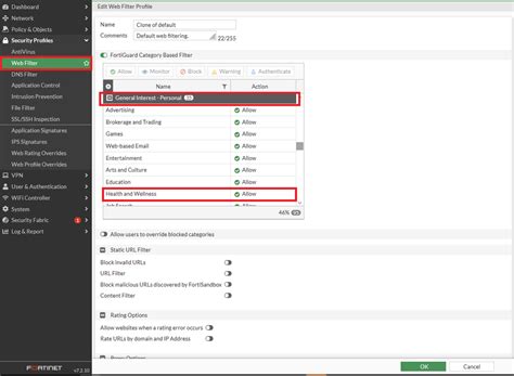 troubleshooting tip web rating override not worki fortinet community