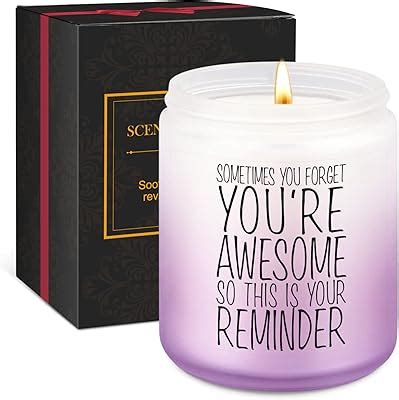 Amazon GSPY Scented Candles Funny Get Well Gifts Cancer Gifts