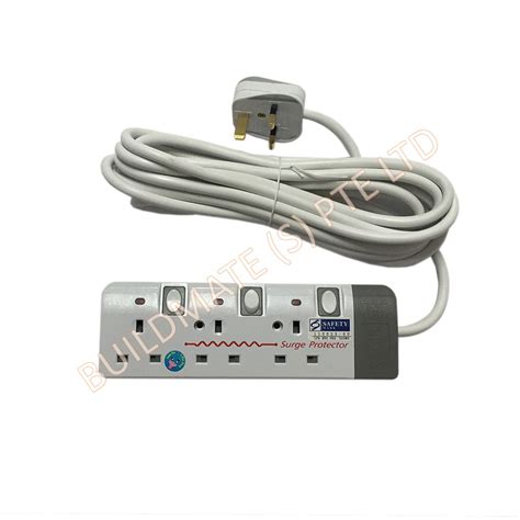 Extension Socket 3 Gang X 6M Buildmate