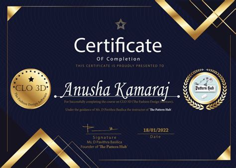 anusha kamaraj on linkedin just finished clo 3d certification loved
