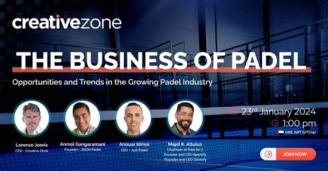 The Business Of Padel Creative Zone