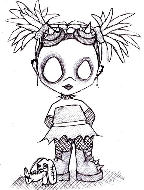 39 Besten Zombie Girl Tattoo Flash Outlines Bilder Auf Pinterest