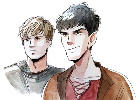 Incaseyouart Merlin And Arthur More Like Whiny King And Magical Bae
