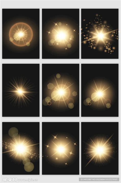 发光效果设计图 Psd分层素材 Psd分层素材 设计图库 昵图网