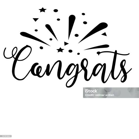 축 하 레터링 필기 현대 서 예 브러시 그려진 된 편지 영감 텍스트 벡터 일러스트 레이 션 배너 포스터 전단지 인사말 카드 웹 디자인 또는 사진 오버레이 용 템플릿벡터 0