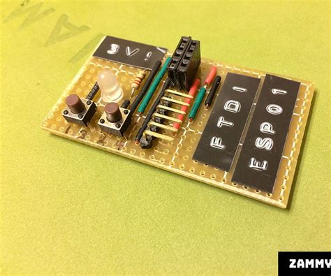 Esp8266 To Ftdi Breakout Strip Board Adapter Breakouts Breakout Board Adapter