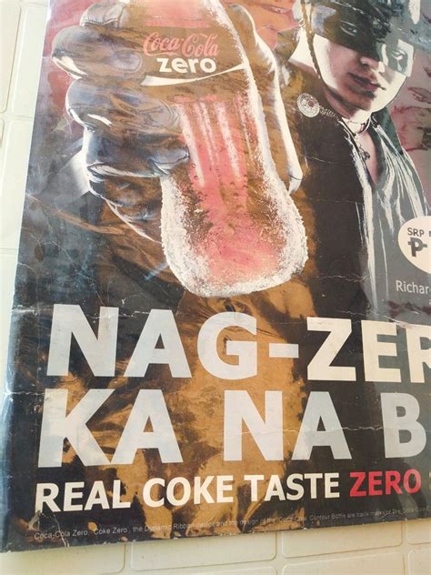 Coke Zero Poster Richard Gutierrez As Zorro Yr 2009 On Carousell